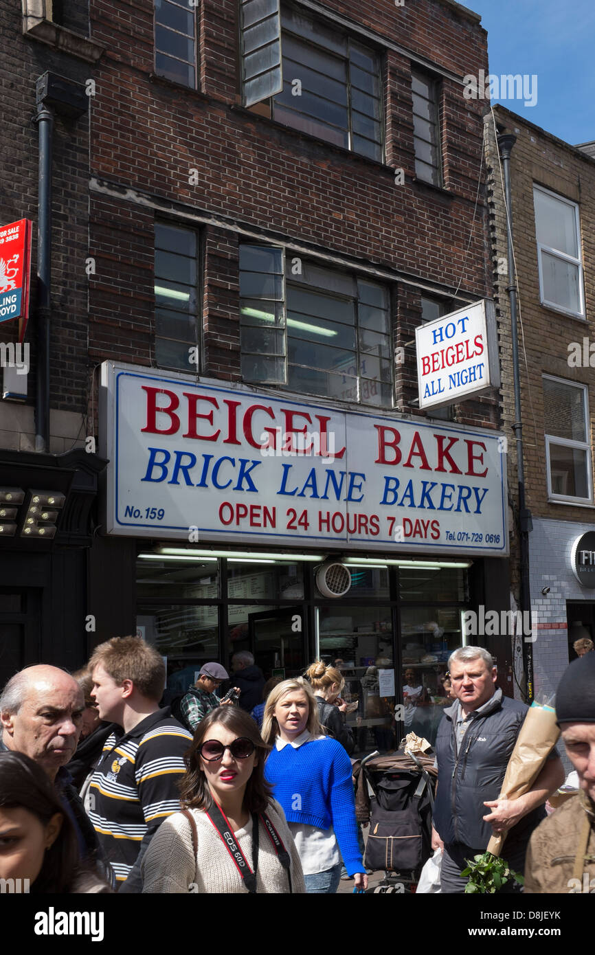 Beigel Bake Brick Lane Bakery Stock Photo - Alamy