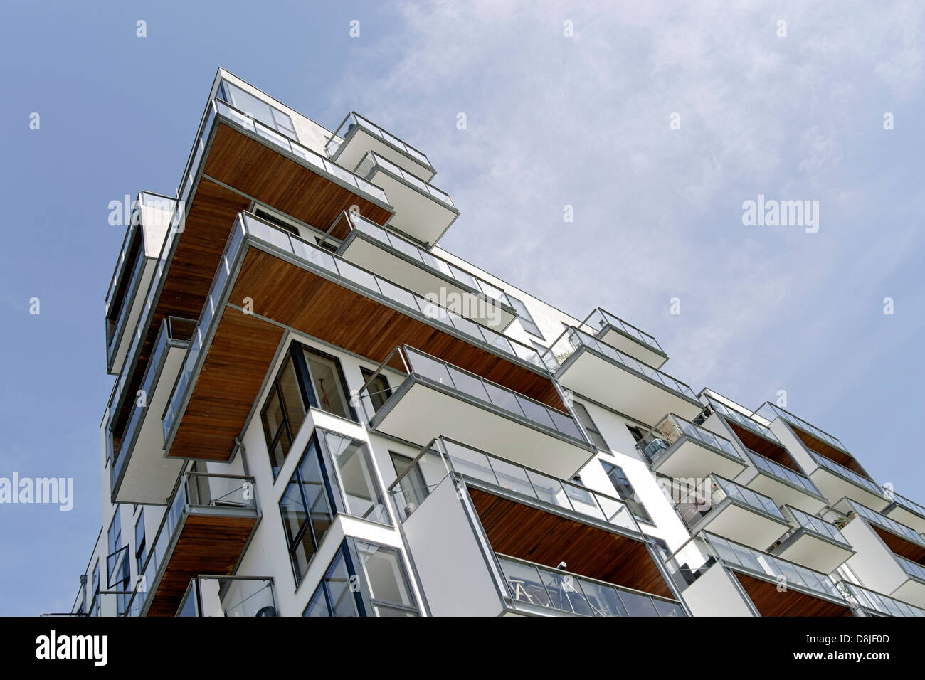Modern buildings from low angle hi-res stock photography and images - Alamy