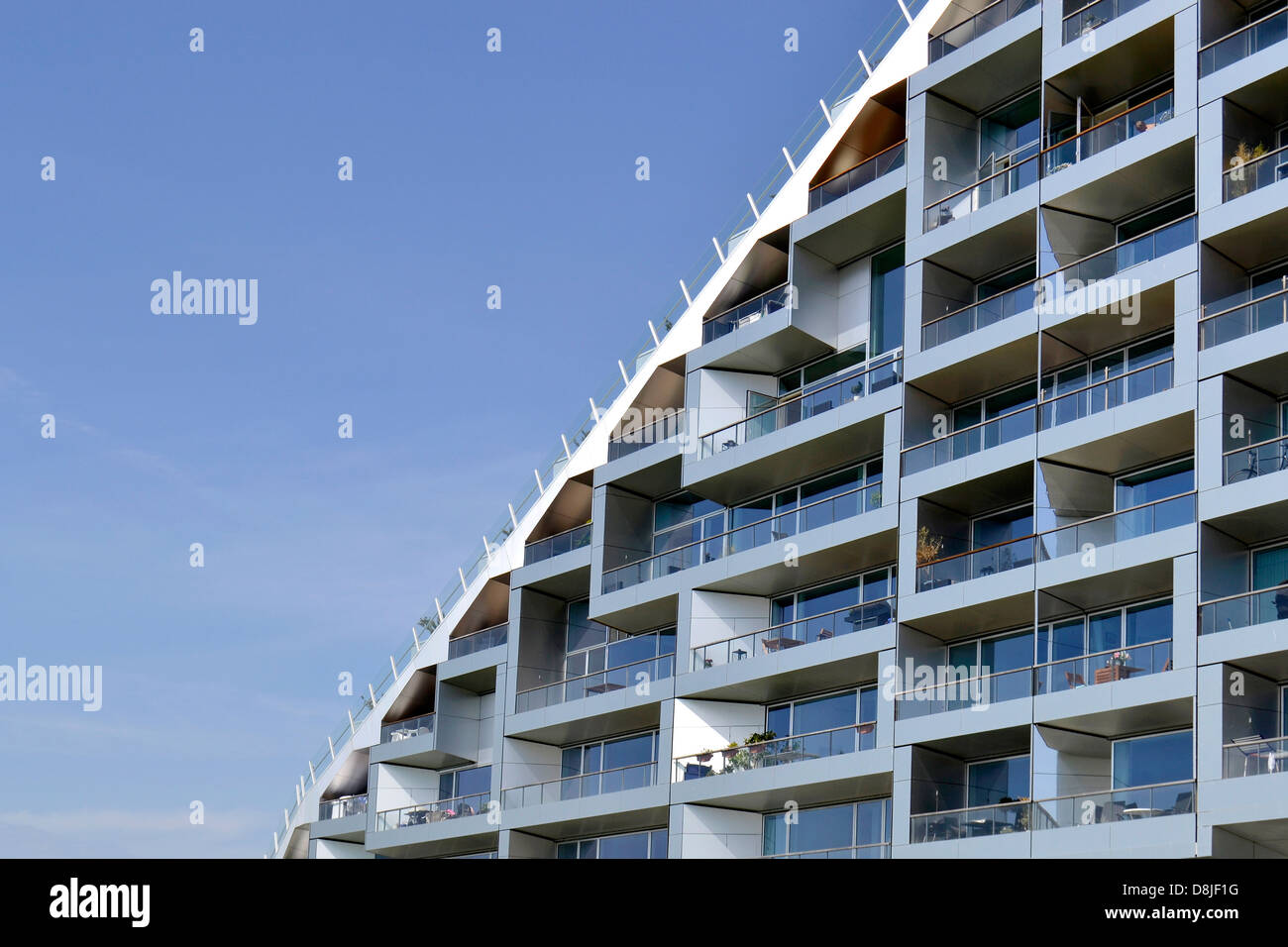 Modern apartment buildings, Copenhagen, Denmark Stock Photo - Alamy