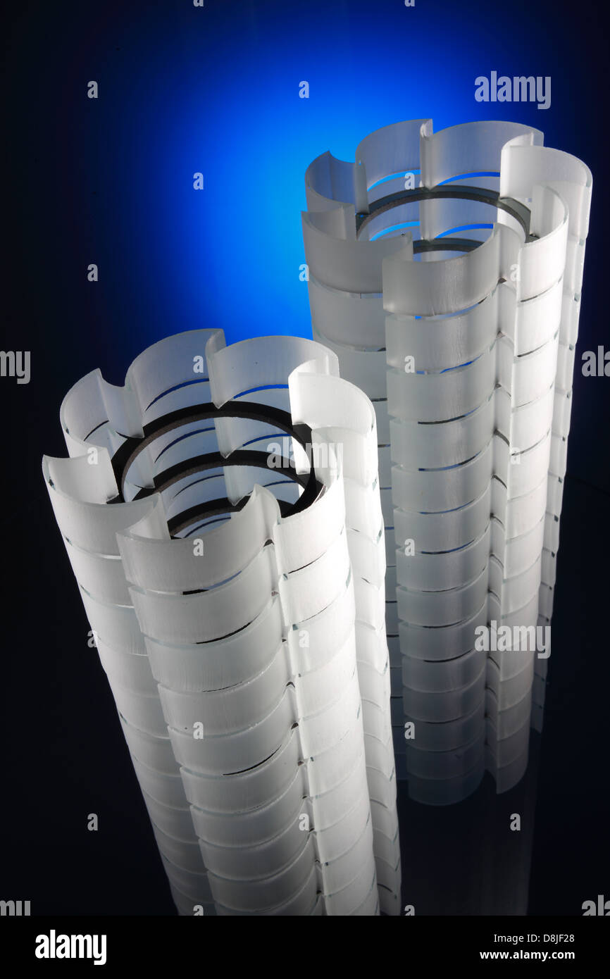 water jet cut glass Stock Photo - Alamy