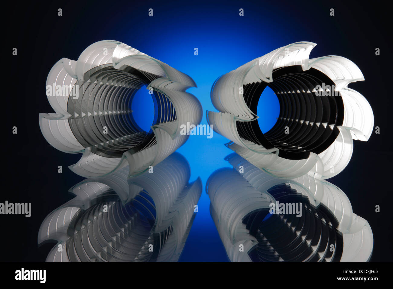 water jet cut glass Stock Photo - Alamy
