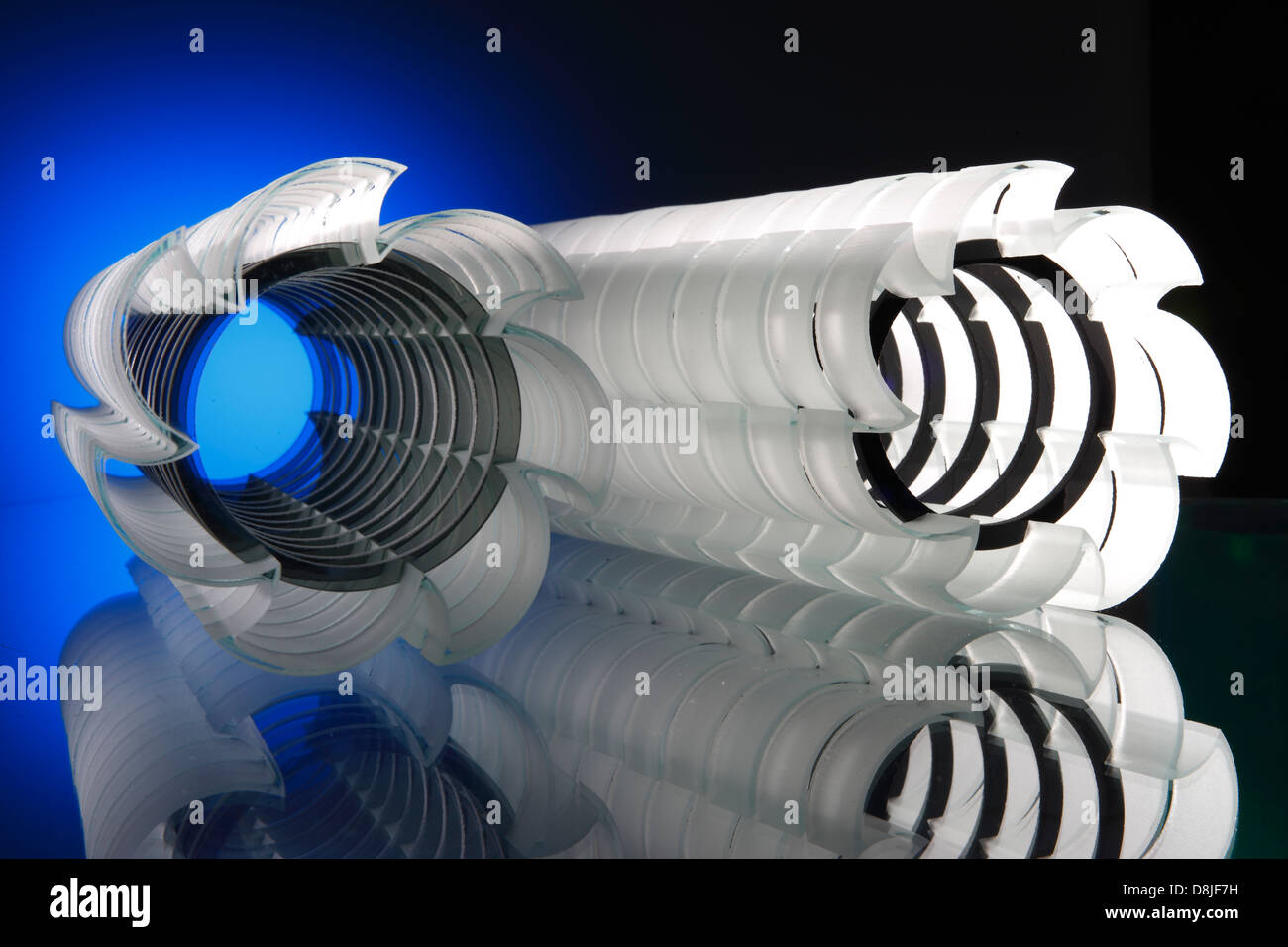 water jet cut glass Stock Photo - Alamy