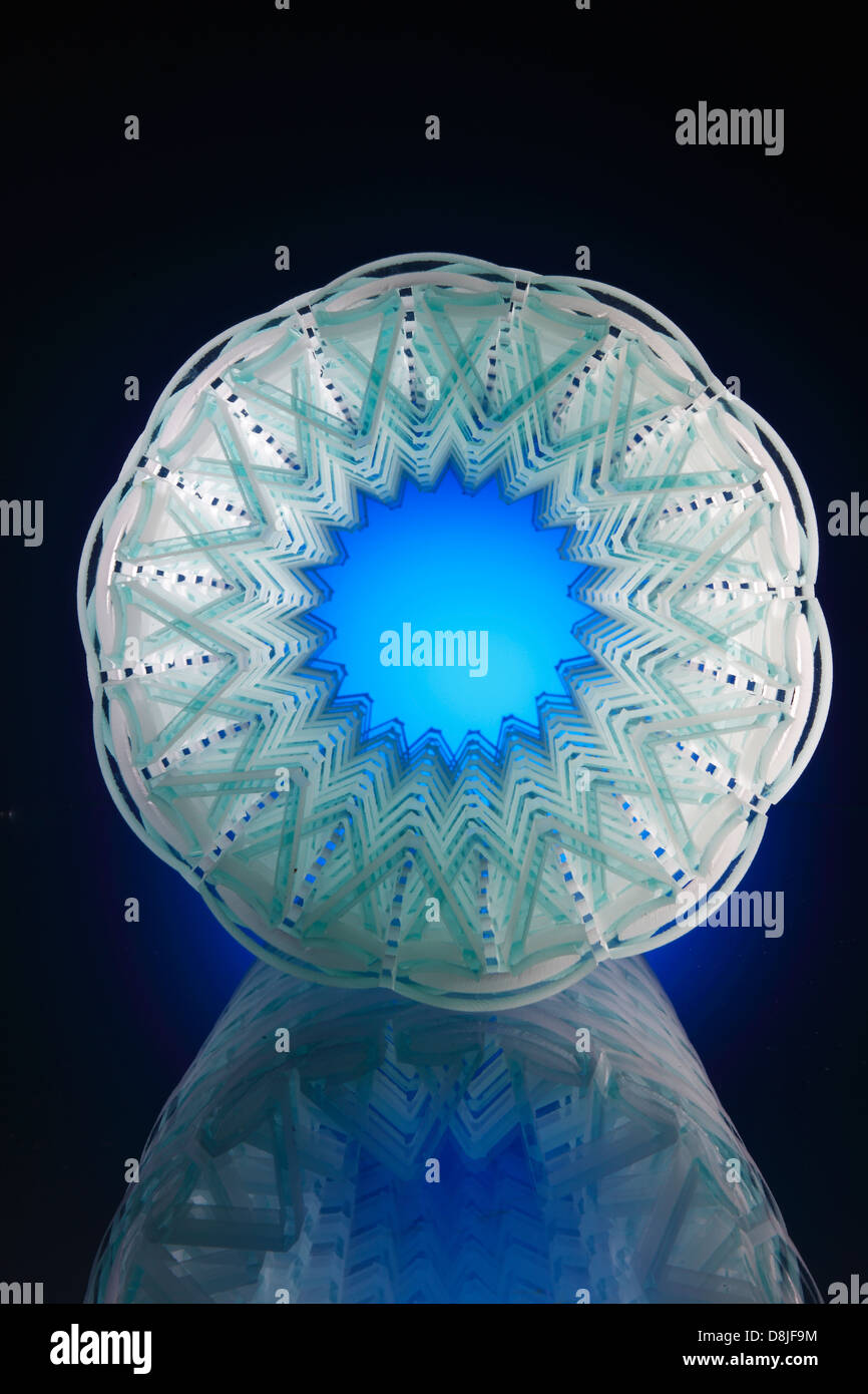 water jet cut glass Stock Photo - Alamy