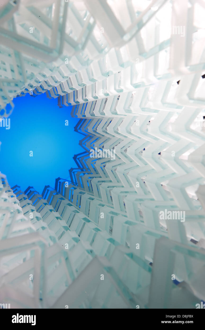 water jet cut glass Stock Photo - Alamy