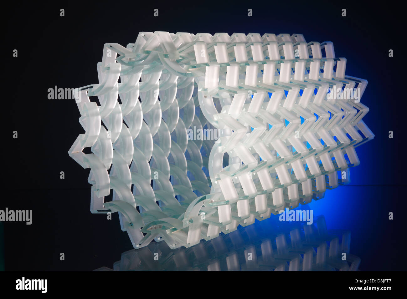 water jet cut glass Stock Photo - Alamy