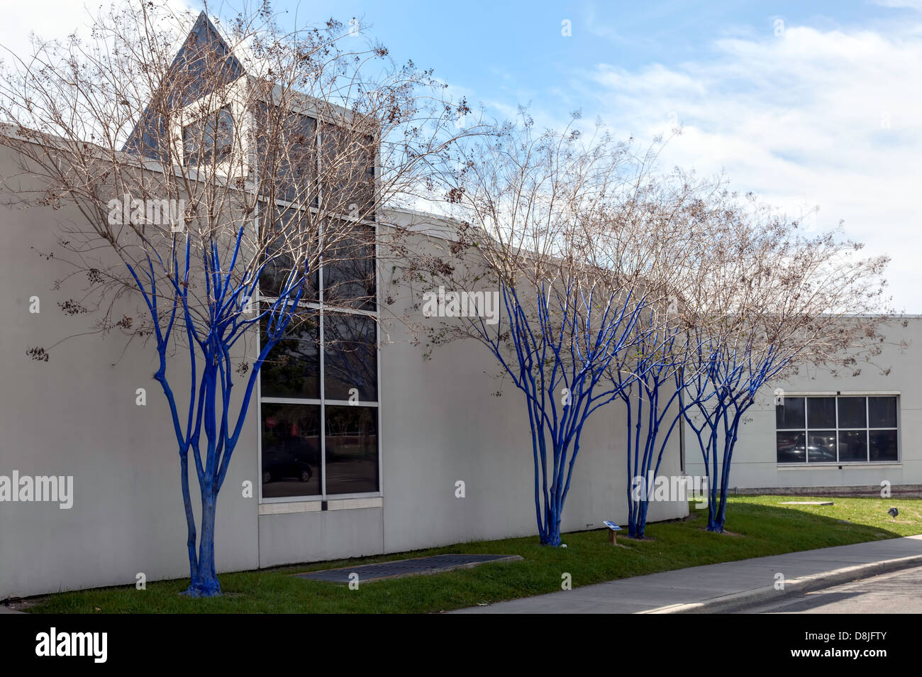 Blue crepe myrtle art hi-res stock photography and images - Alamy