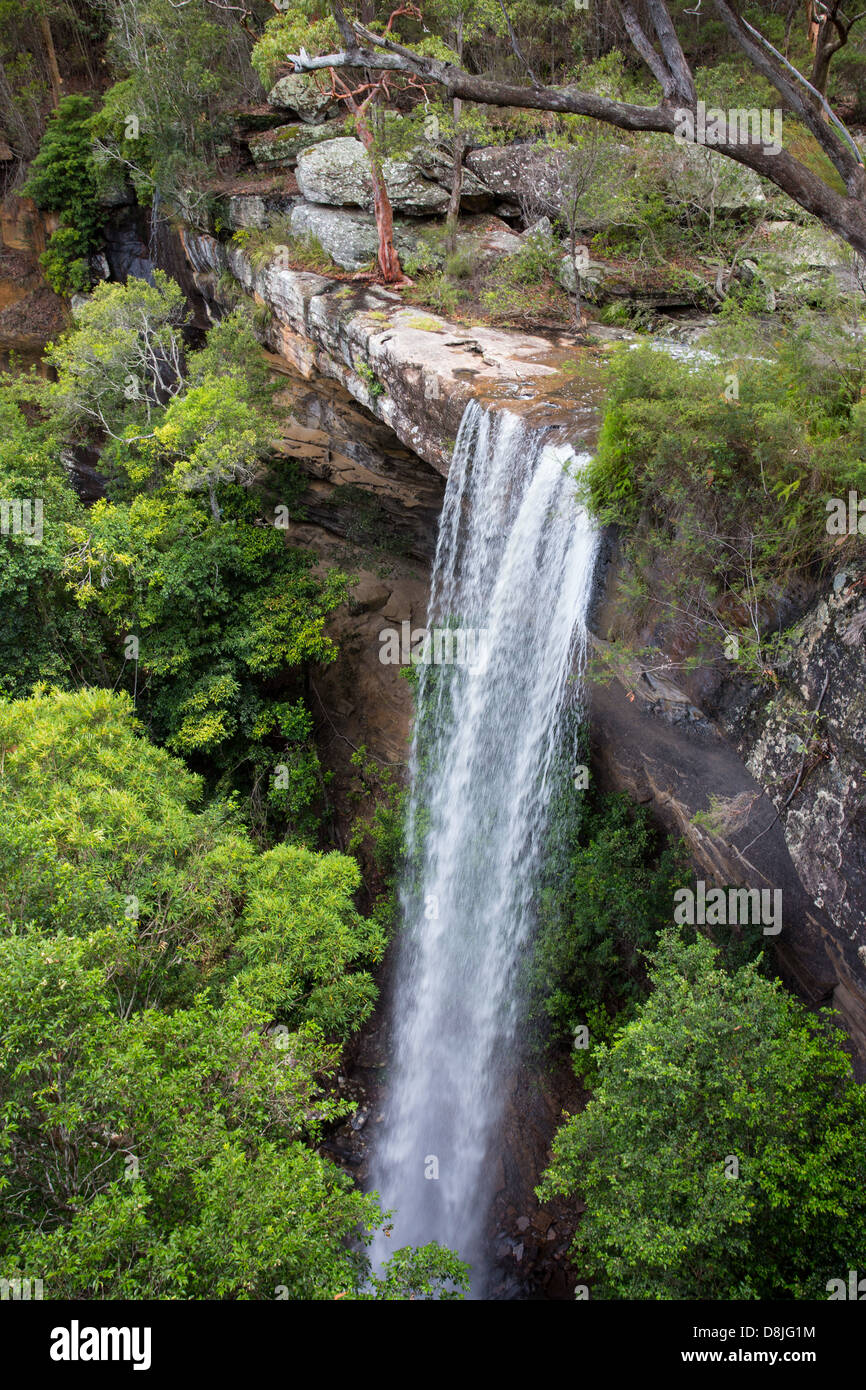 Lower National Falls in the Royal National Park, near Sydney, Australia ...