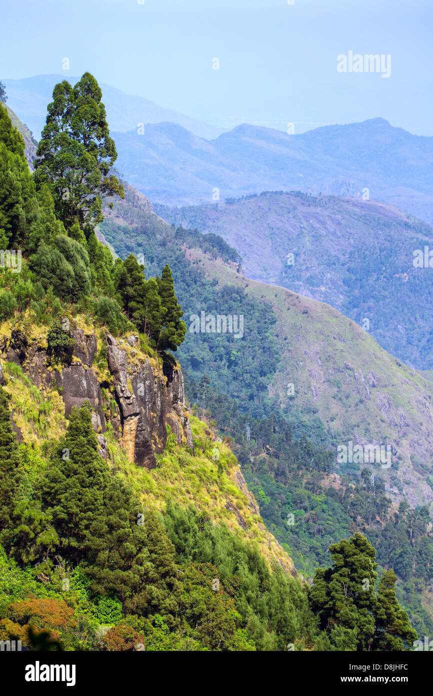 Mountain view near Kodaikanal, Tamil Nadu, India Stock Photo - Alamy