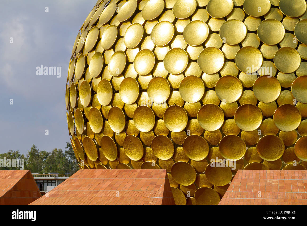 Auroville india hi-res stock photography and images - Alamy