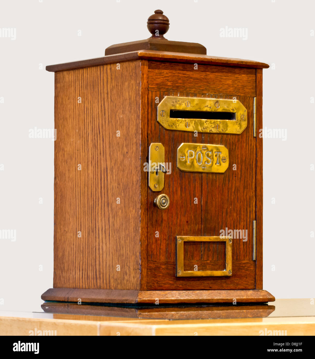 A traditional post box Stock Photo - Alamy