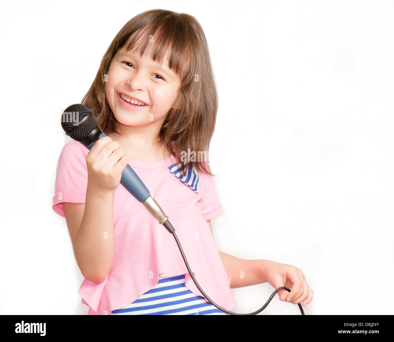 Asian child with remote control Stock Photo - Alamy