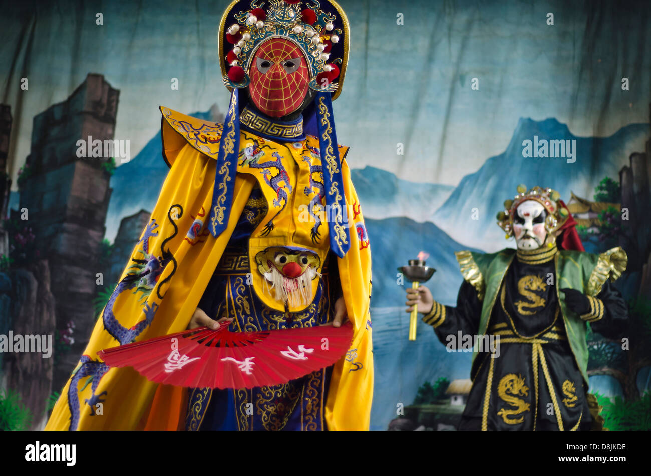 Chinese opera, China town,Bangkok Stock Photo - Alamy