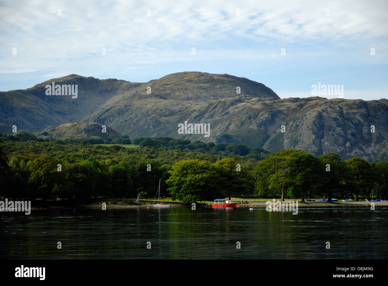 Old man Coniston, Coniston water, Lake district,Cumbria,England,Britain ...