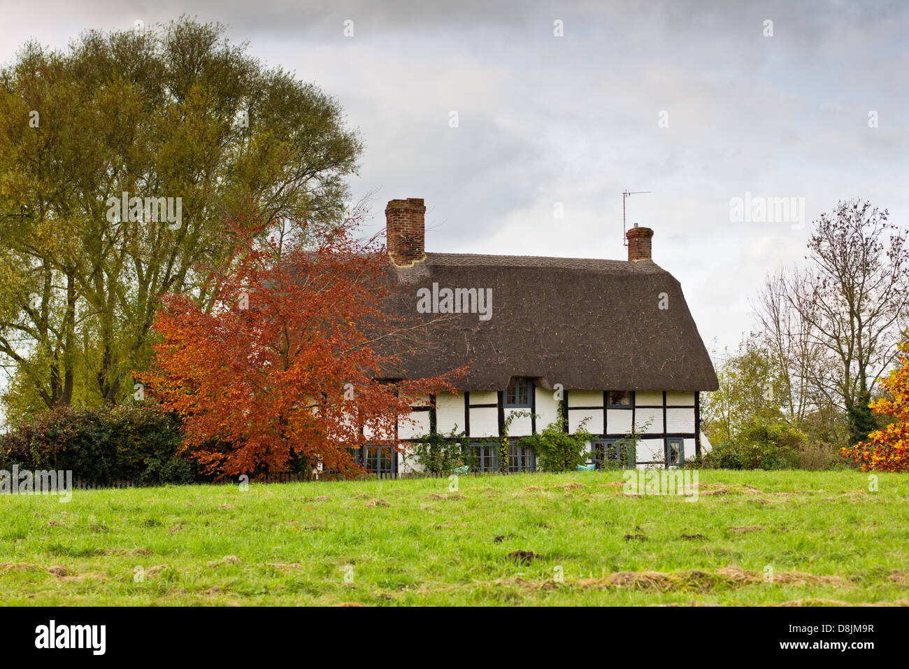 Thatch roof cottage hi-res stock photography and images - Alamy