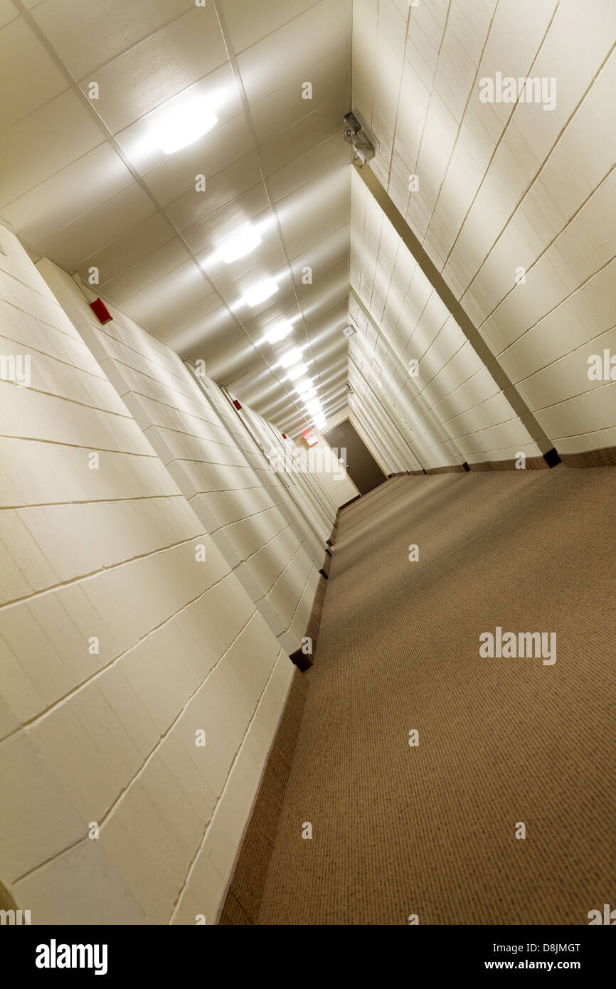 Hallway in a modern apartment building hi-res stock photography and ...