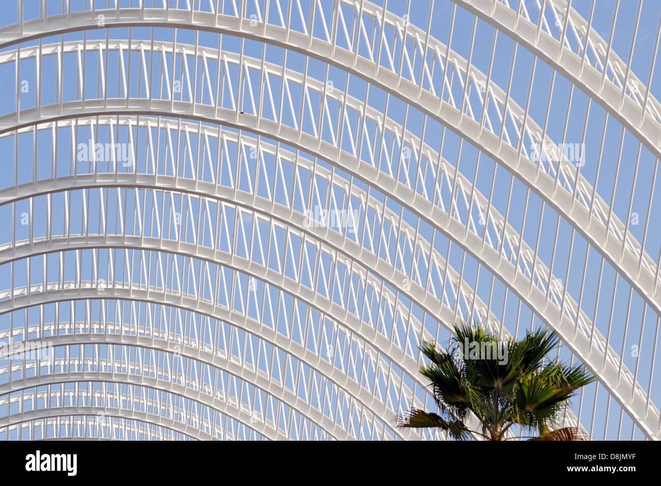 L'Umbracle, City of Arts and Sciences, Valencia, Spain Stock Photo - Alamy