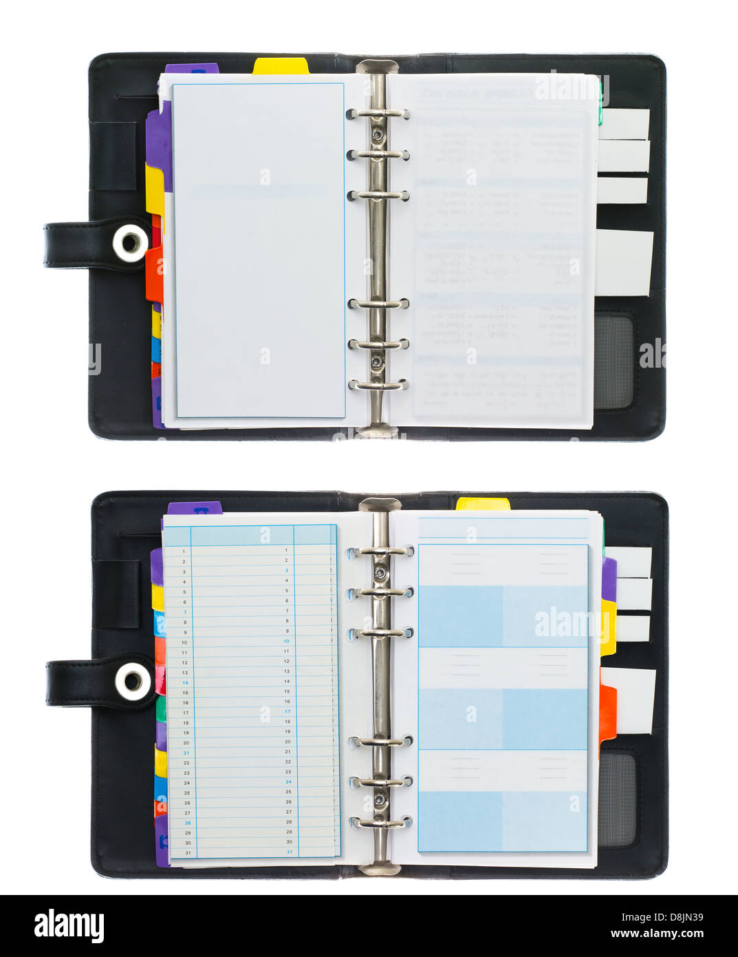 Organizer Book Stock Photo - Alamy