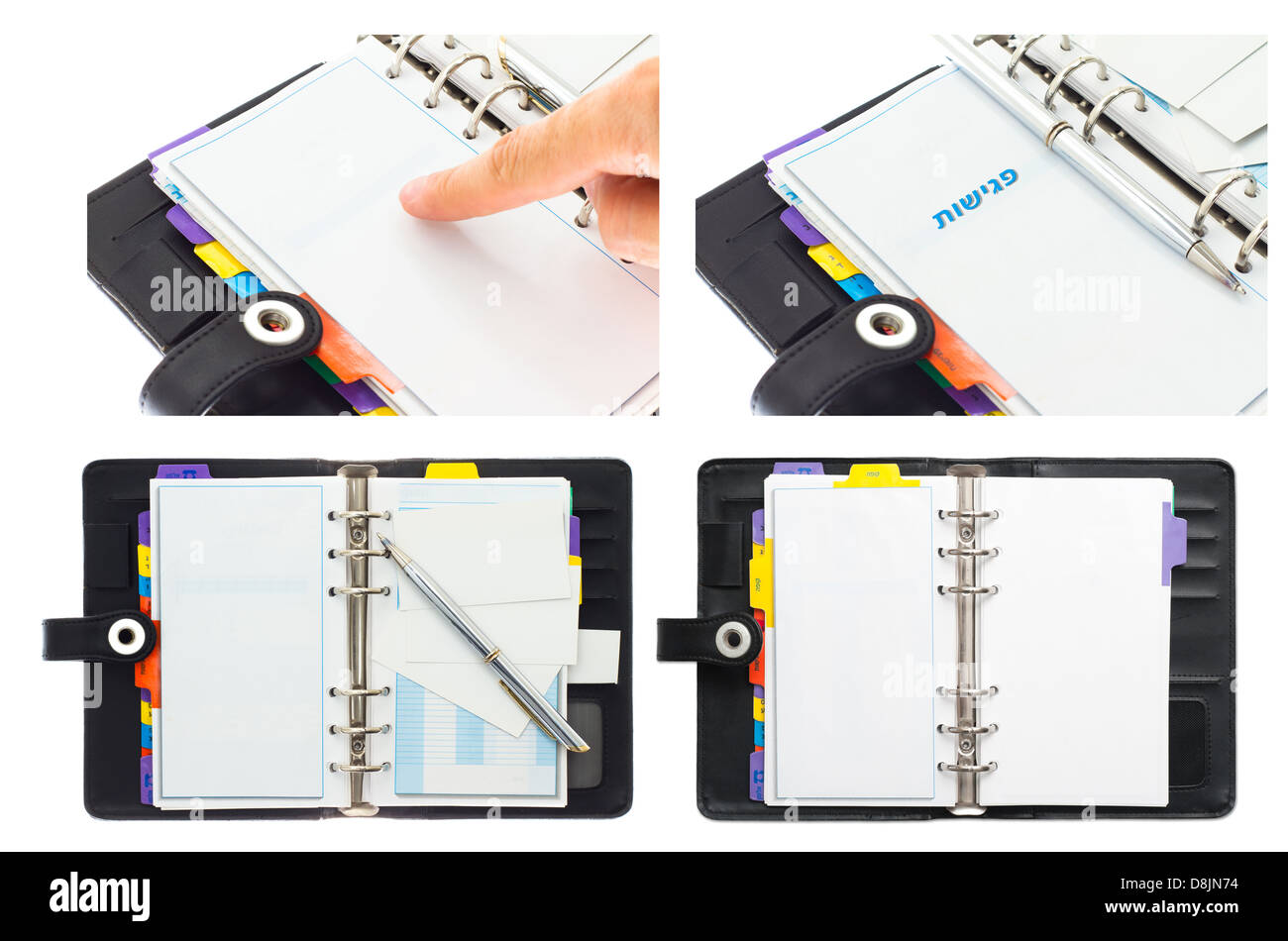 Organizer Book Stock Photo - Alamy