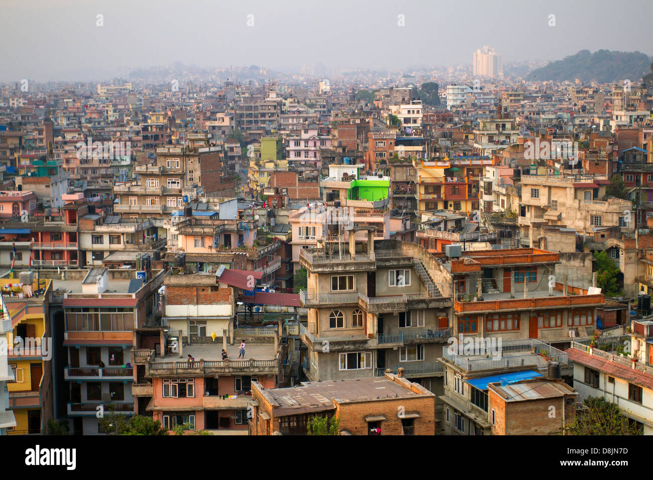 Top view of Kathmandu, Nepal Stock Photo - Alamy