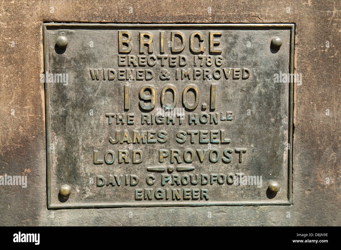 Sign Dedication Plaque High Resolution Stock Photography and Images - Alamy