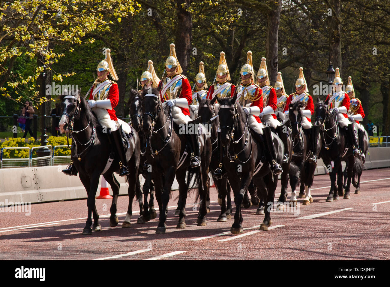 Life Guards Household cavalry-London Stock Photo - Alamy
