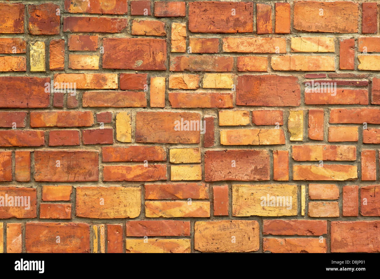 Brick wall background; close up sample of the texture Stock Photo - Alamy