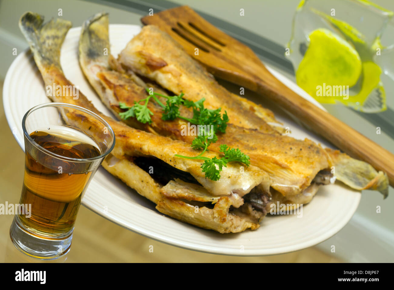 Fried pike perch hi-res stock photography and images - Alamy