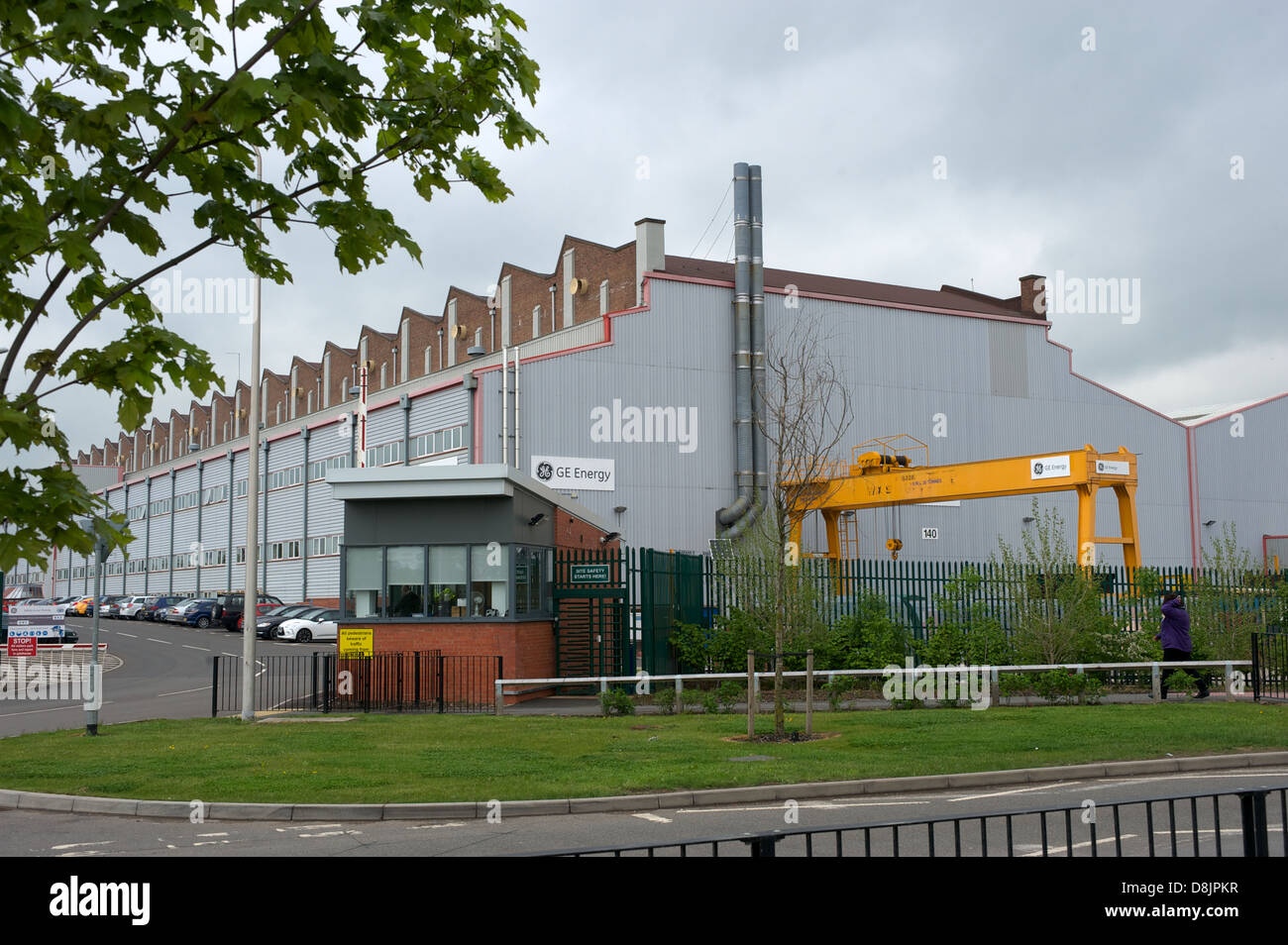 GEC Energy, Rugby. Main Entrance.Technology Drive, Rugby Stock Photo ...