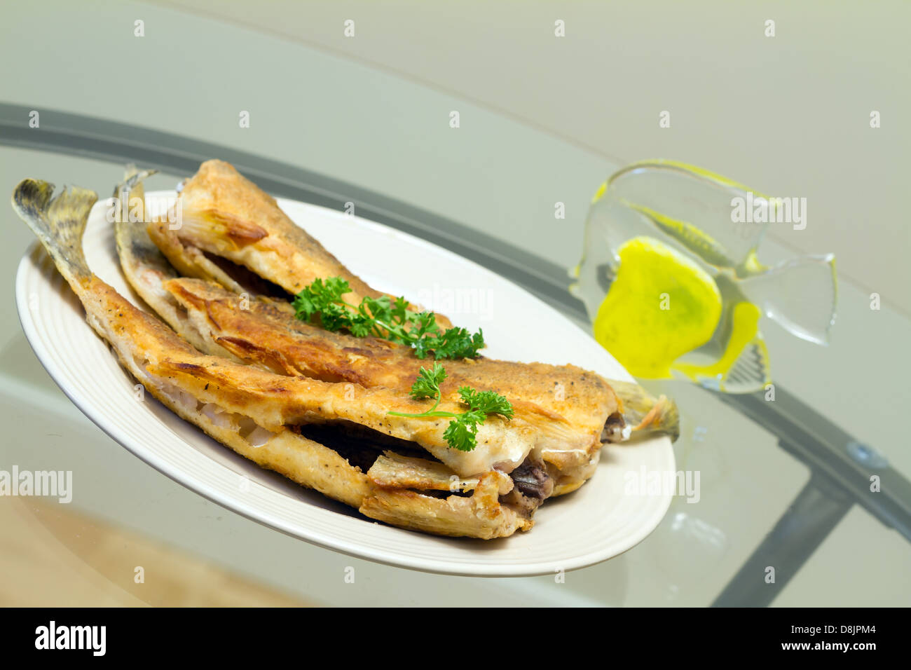 Fried pike perch hi-res stock photography and images - Alamy