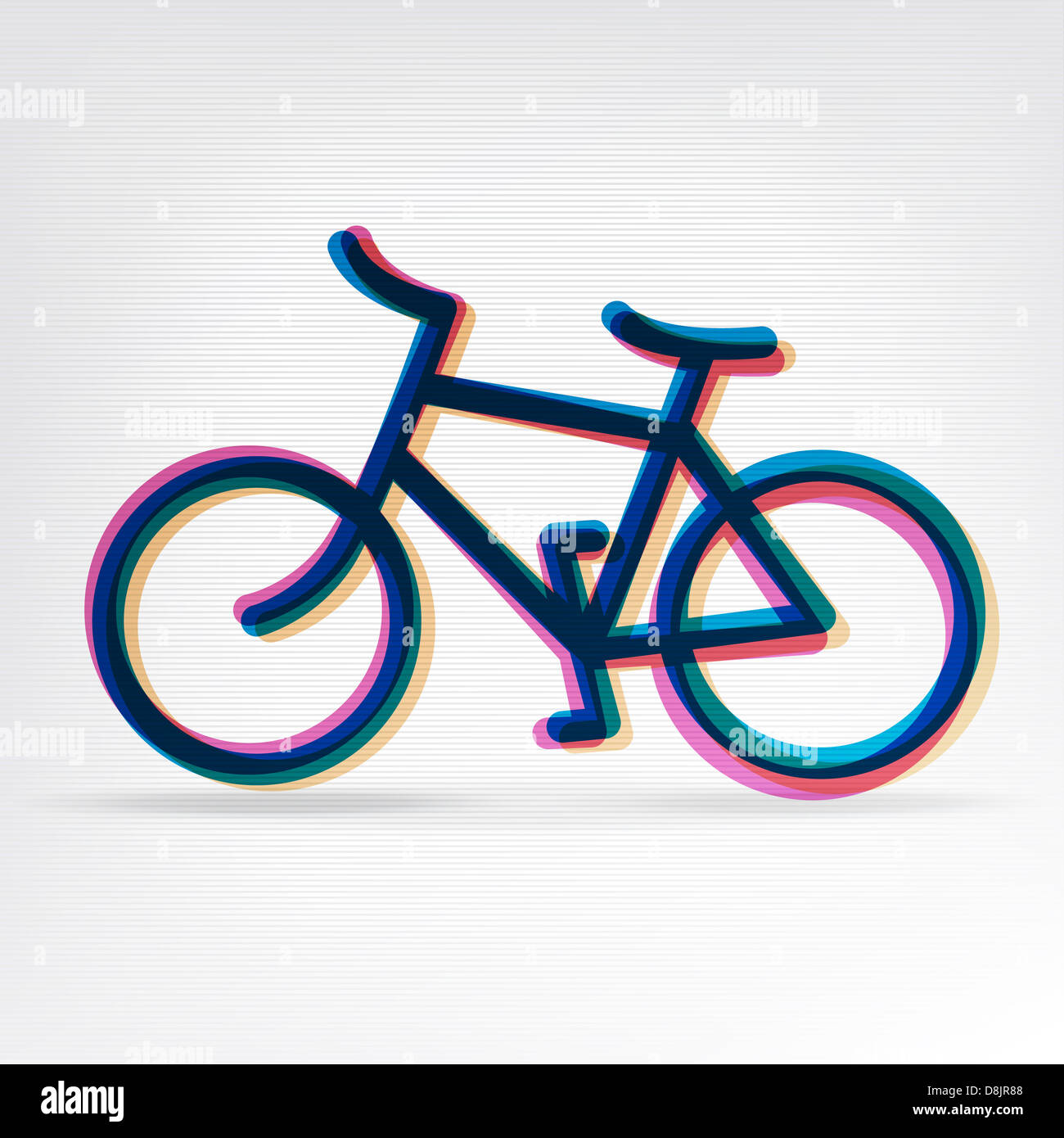 Bicycle icon hi-res stock photography and images - Alamy