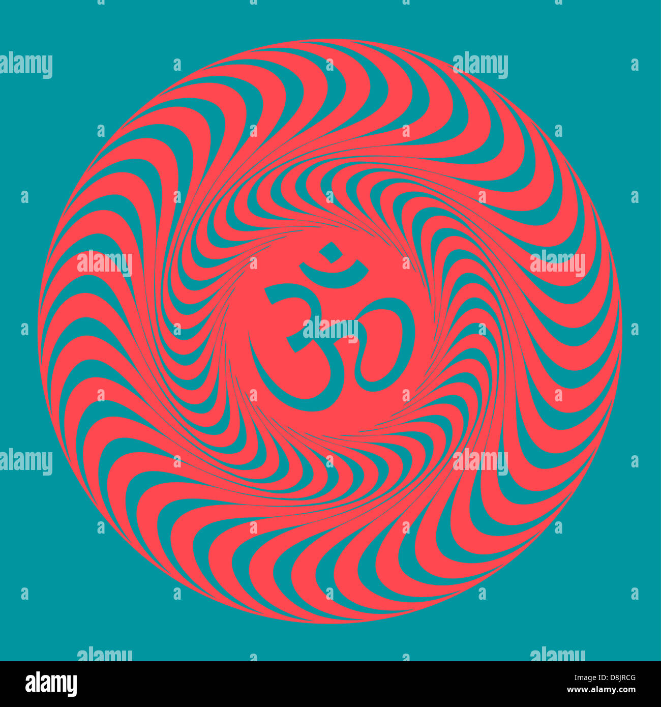 Om symbol illustration Stock Photo - Alamy