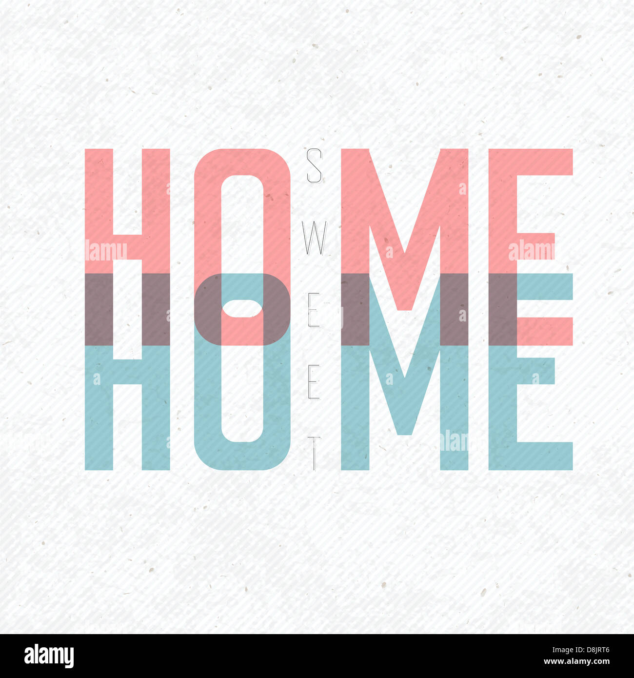 Home sweet home vintage Cut Out Stock Images & Pictures - Alamy