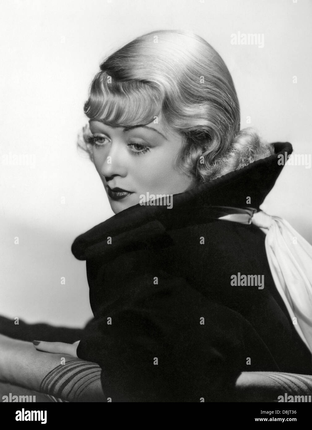 CONSTANCE BENNETT (1904-1965) US film actress about 1935 Stock Photo ...