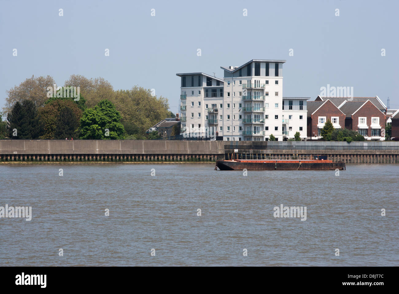 housing development Reflection Woolwich Manor Way London E16 Stock ...