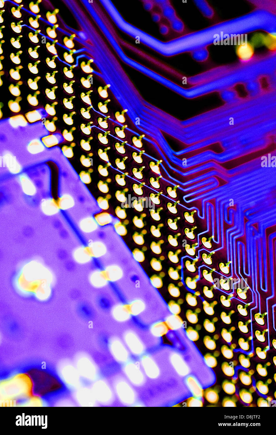 Pcb solder traces hi-res stock photography and images - Alamy