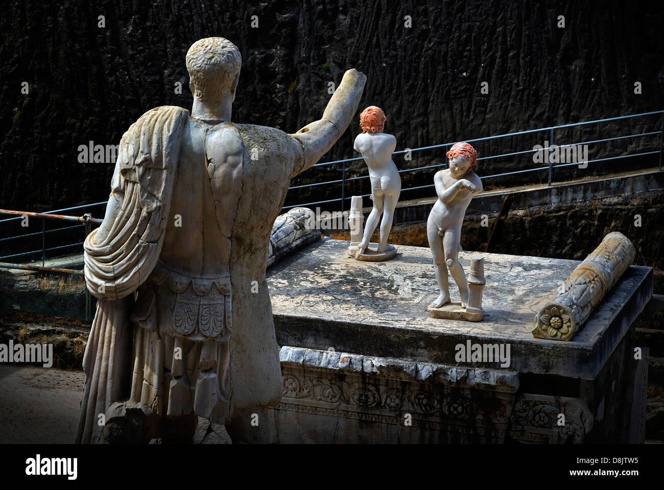 Ercolano ruins Herculaneum Stock Photo - Alamy