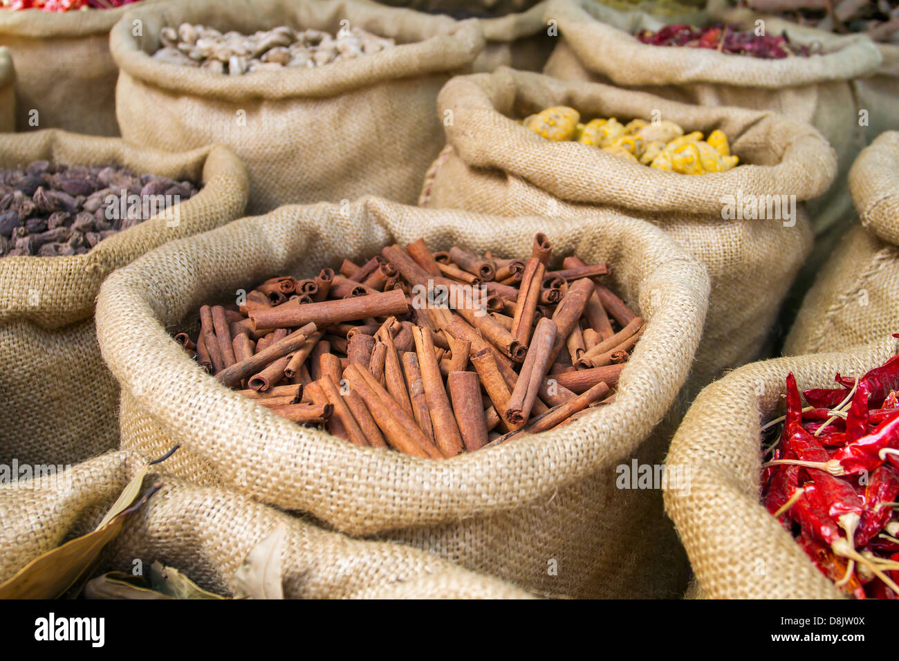 Assorted indian spices hi-res stock photography and images - Alamy