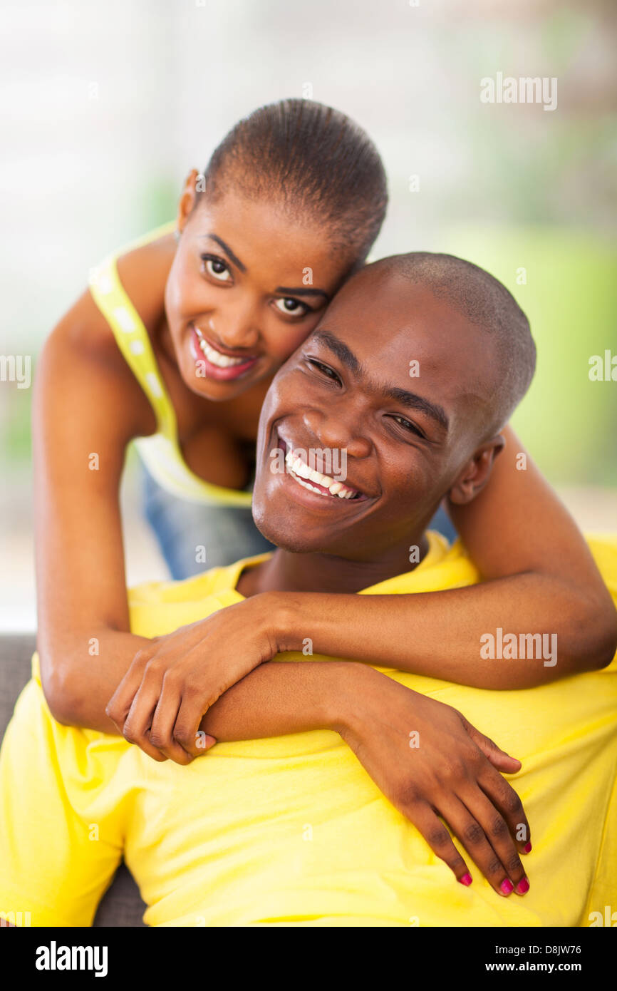 African couple relationship flirt hi-res stock photography and images ...