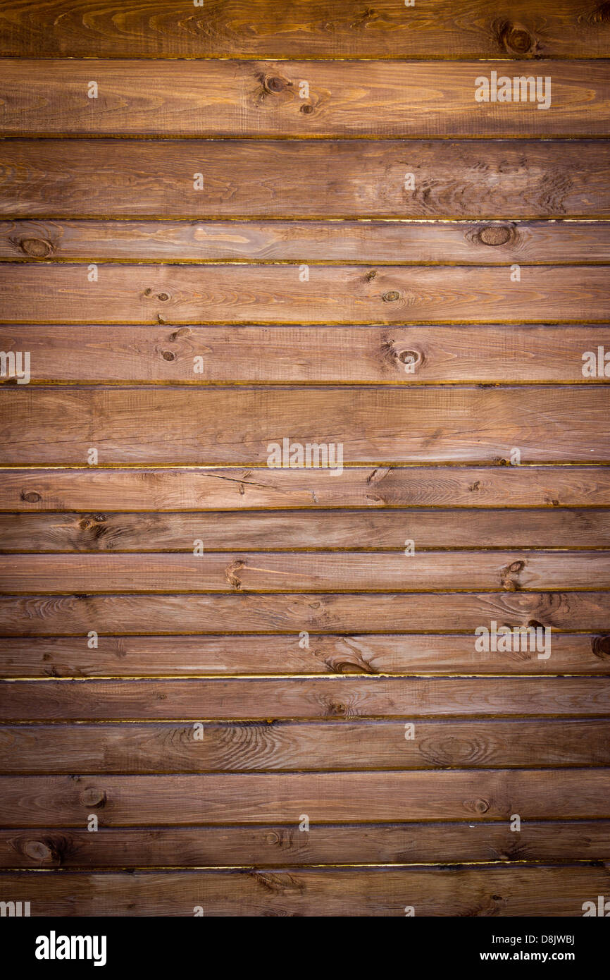 Brown painted wood wall - texture or background Stock Photo - Alamy