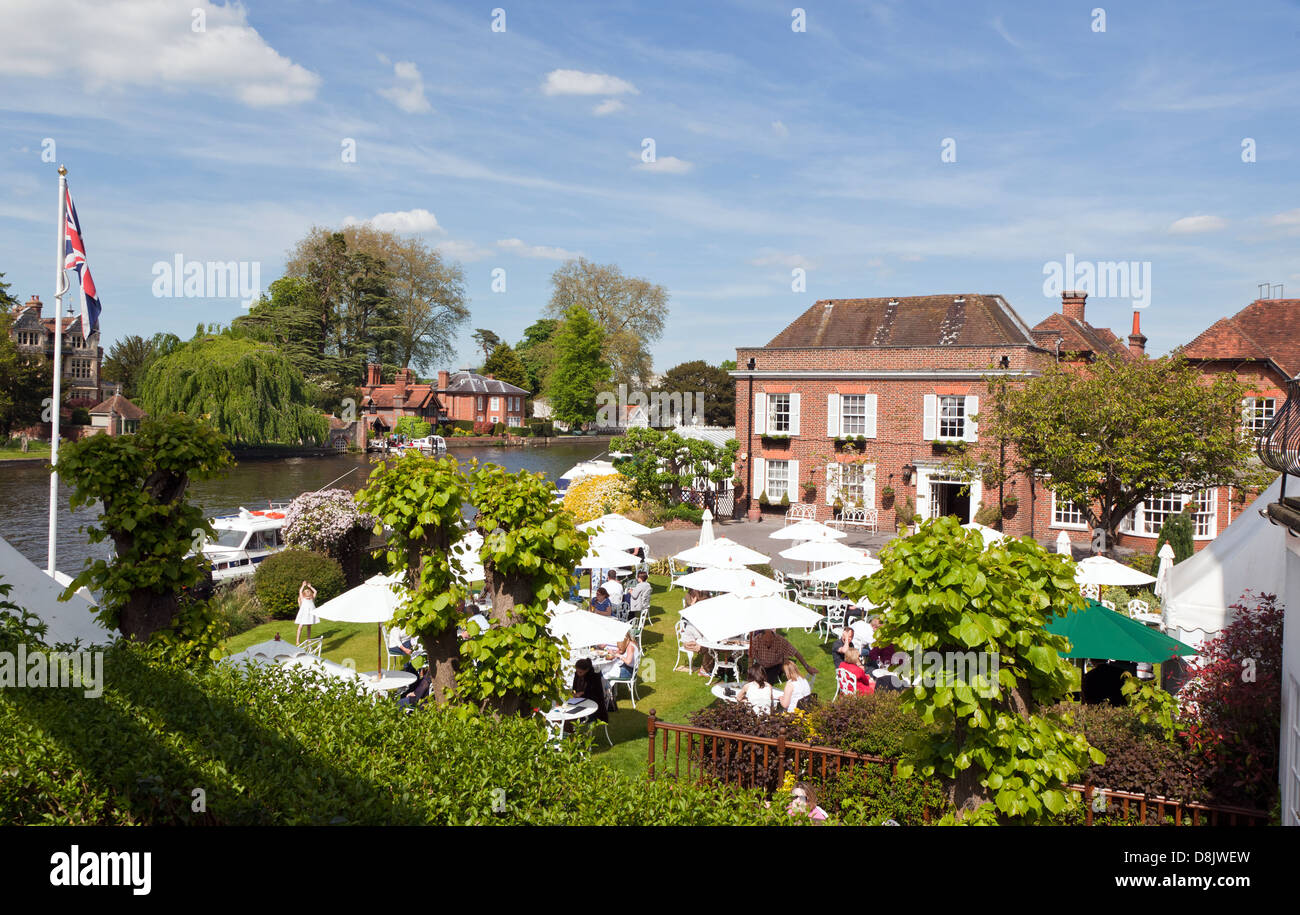 The Complete Angler Marlow UK Stock Photo - Alamy