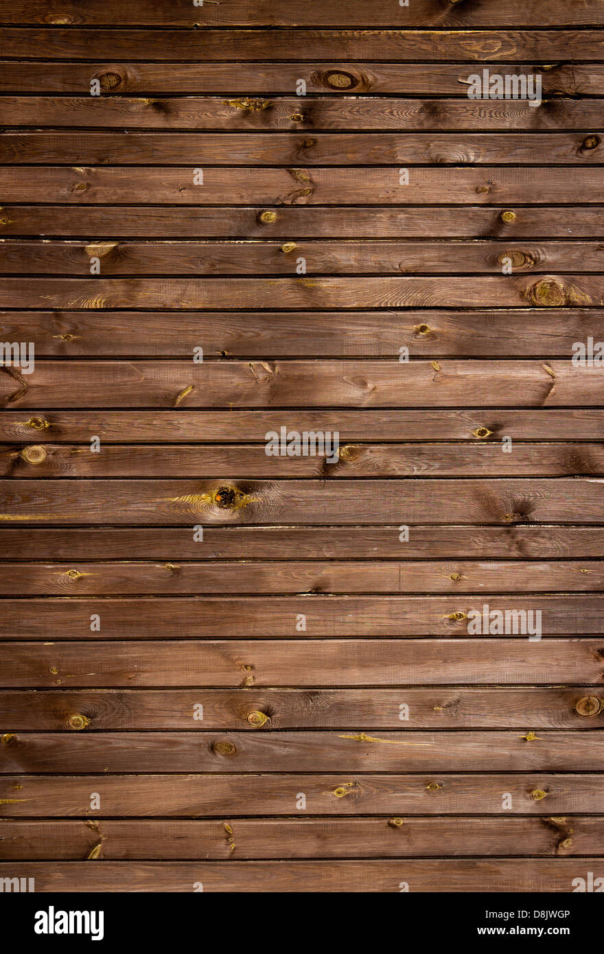 Brown painted wood wall - texture or background Stock Photo - Alamy