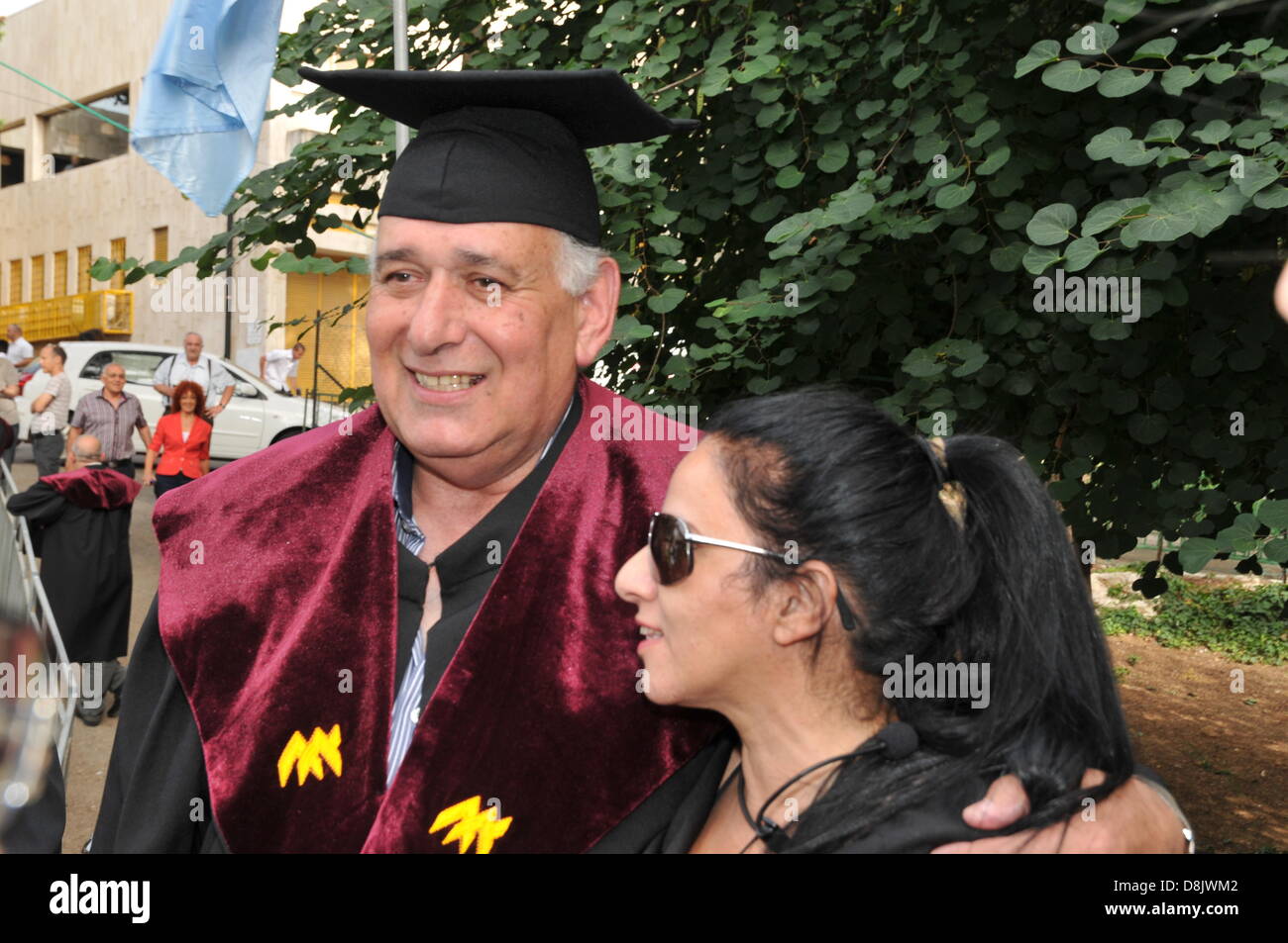 Haifa, Israel. 29th May 2013. Yona Yahav, the mayor of Haifa in the ...