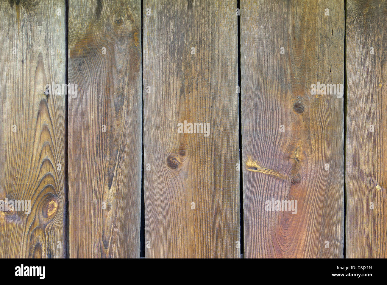 Brown painted wood wall - texture or background Stock Photo - Alamy