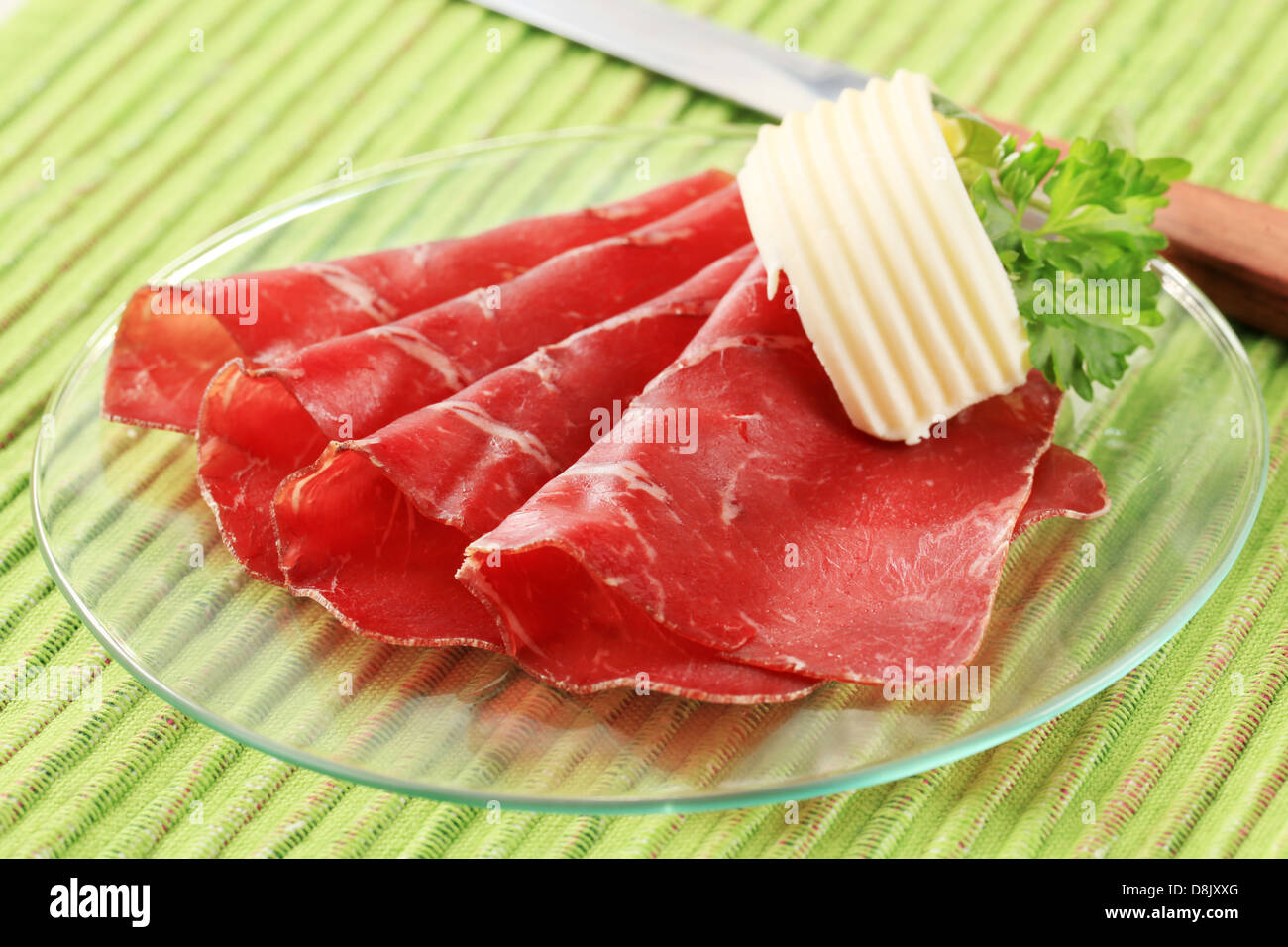 Meat with butter hi-res stock photography and images - Alamy