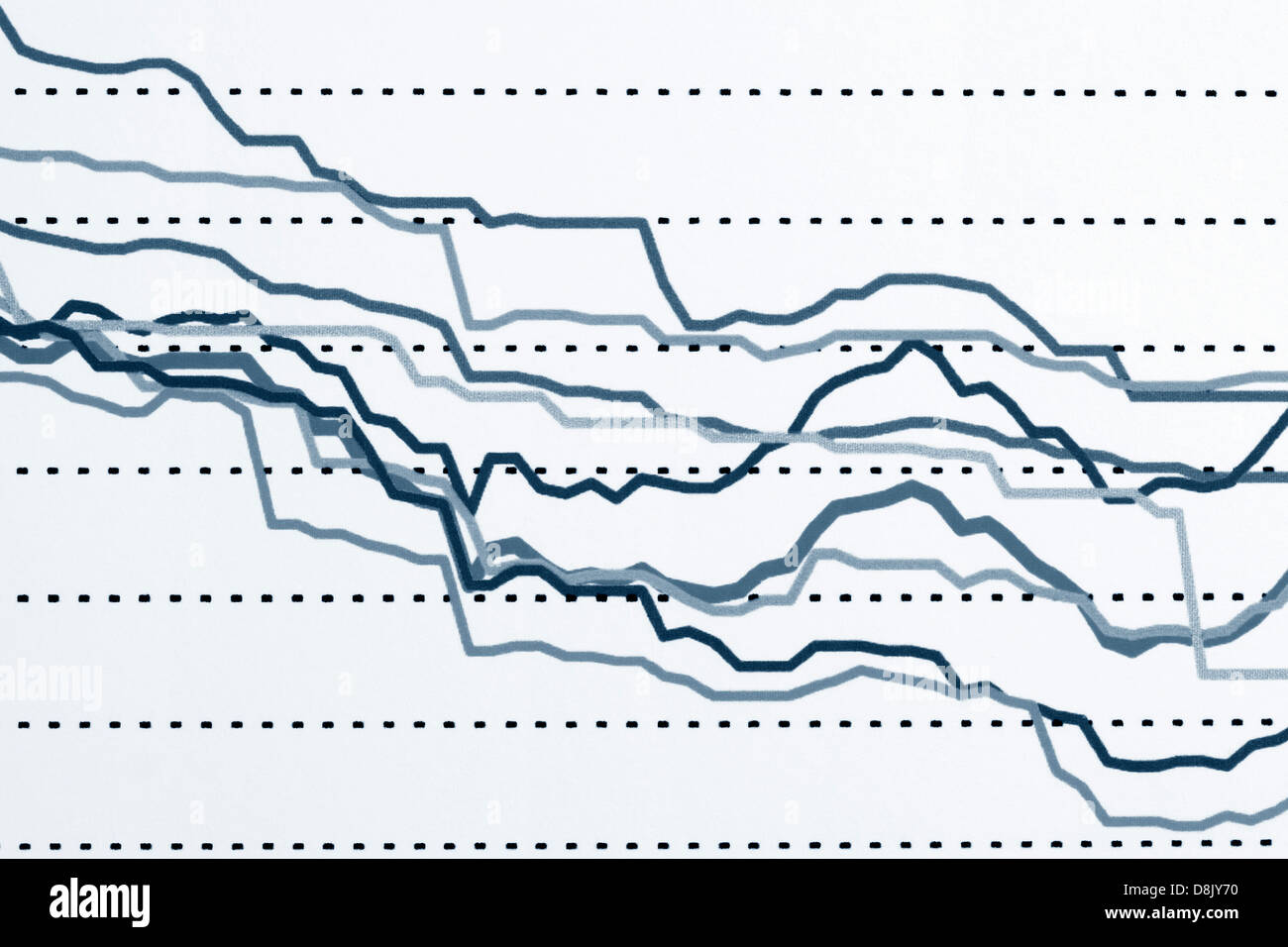 Financial graphs analysis Stock Photo - Alamy