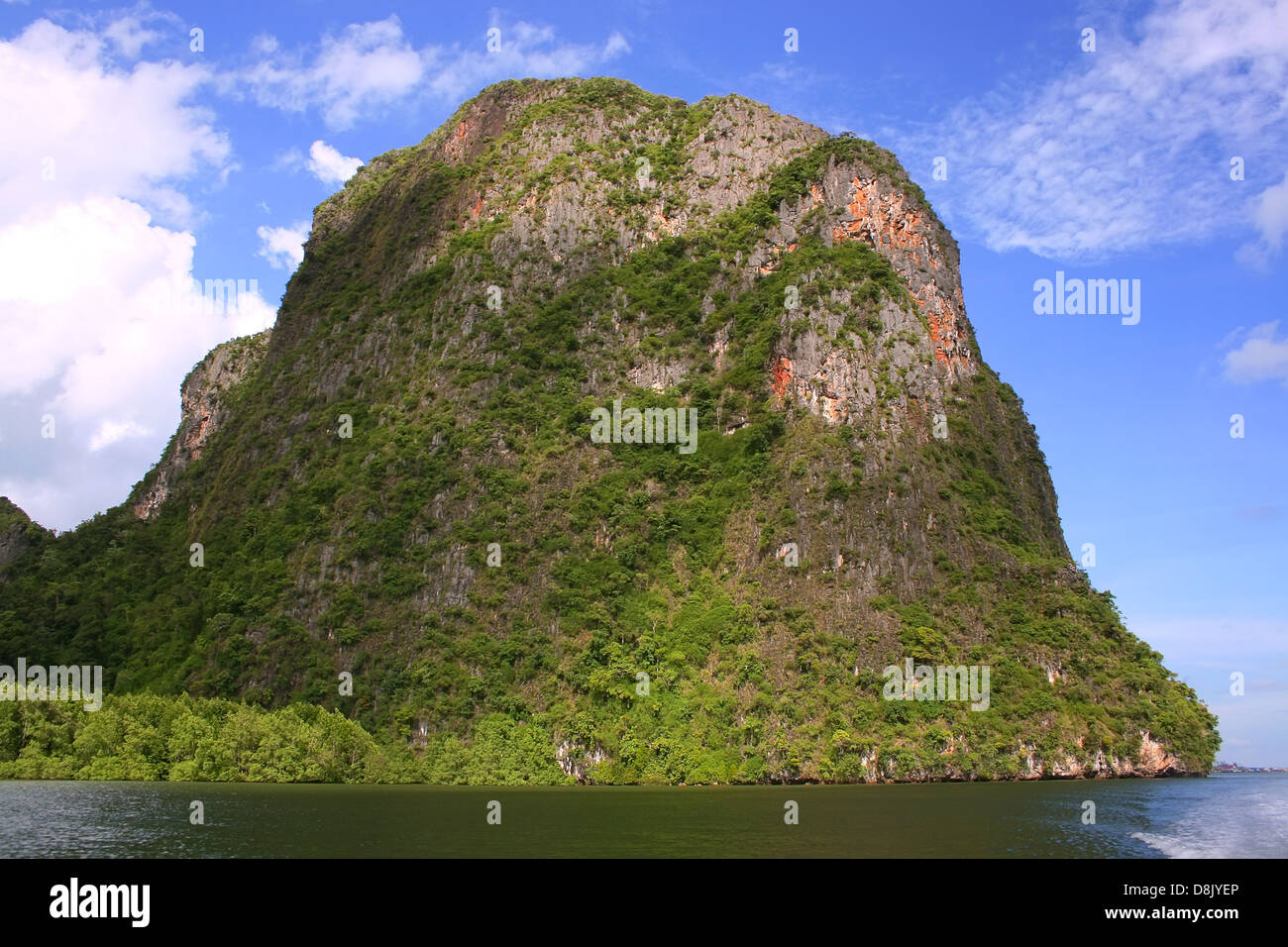 mountain rock in the andaman sea Stock Photo - Alamy