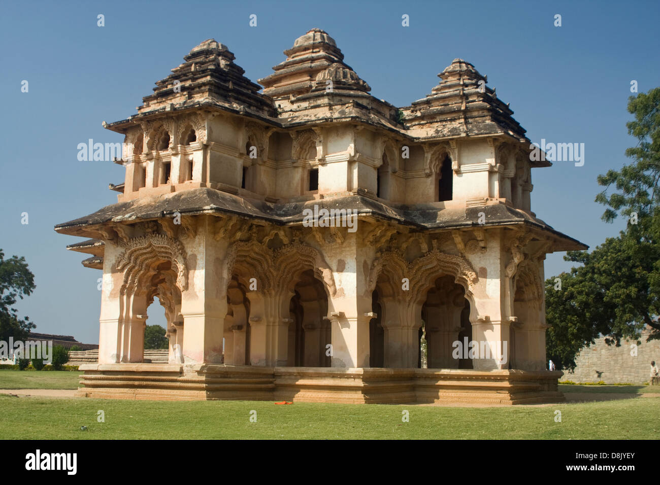 The Lotus Mahal in Hampi, Karnataka, India Stock Photo - Alamy