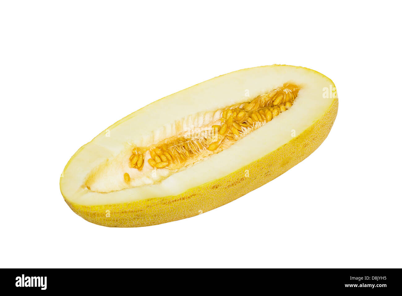 Half juicy melon on Cut Out Stock Images & Pictures - Alamy
