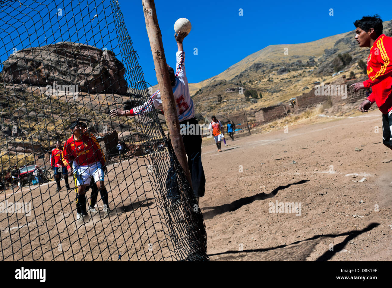 Dirt soccer field hi-res stock photography and images - Alamy