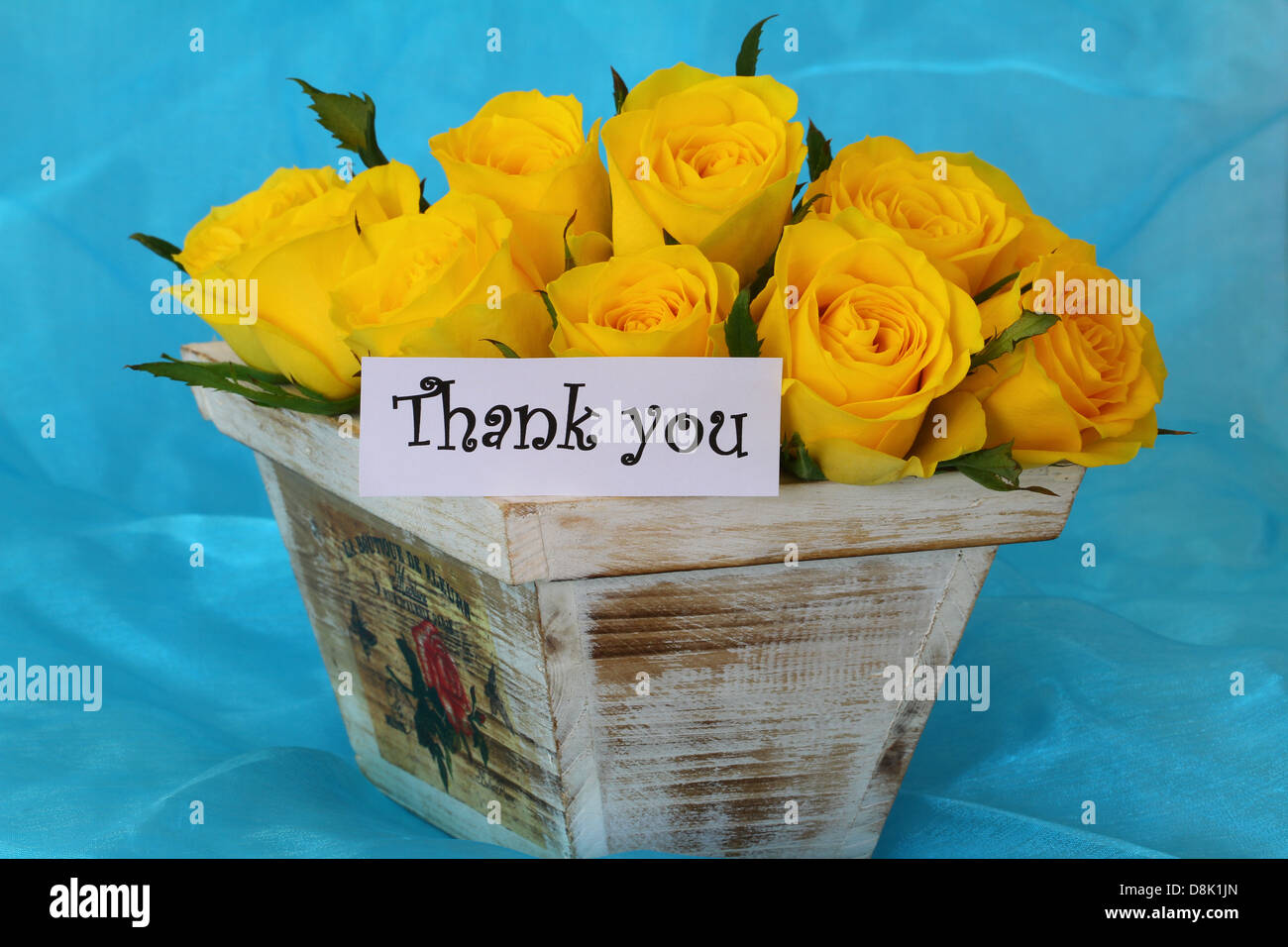 Thank You Images With Yellow Roses